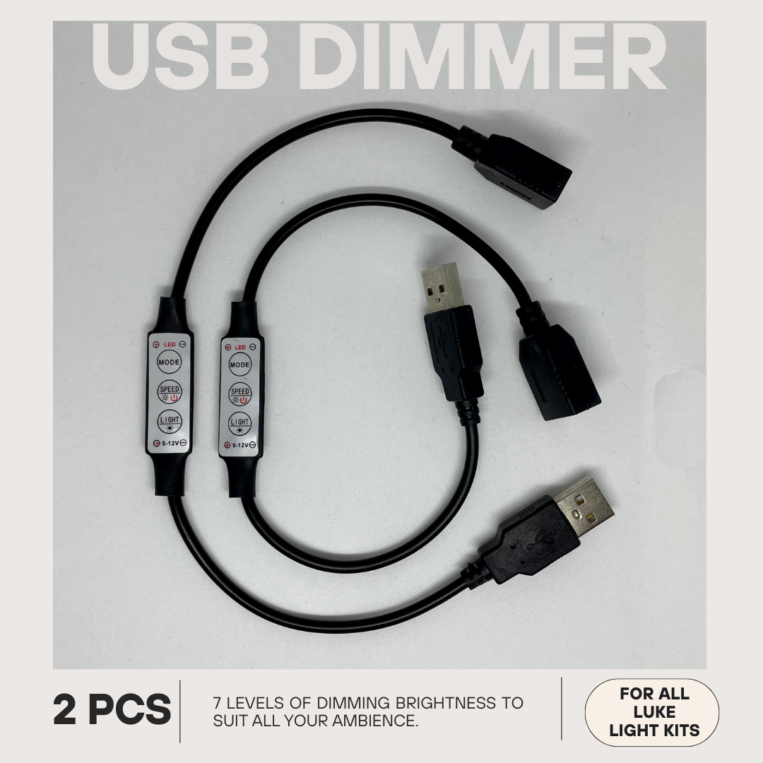 Add On - USB Micro Dimmer (2pcs Pack) – Luke Light