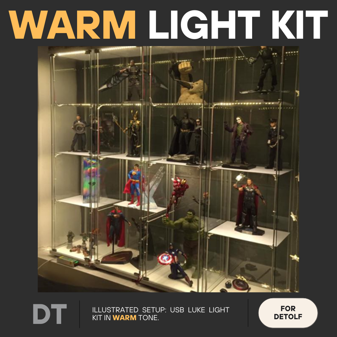 Main Kit - Warm Tone USB Light (Suitable for Detolf) – Luke Light